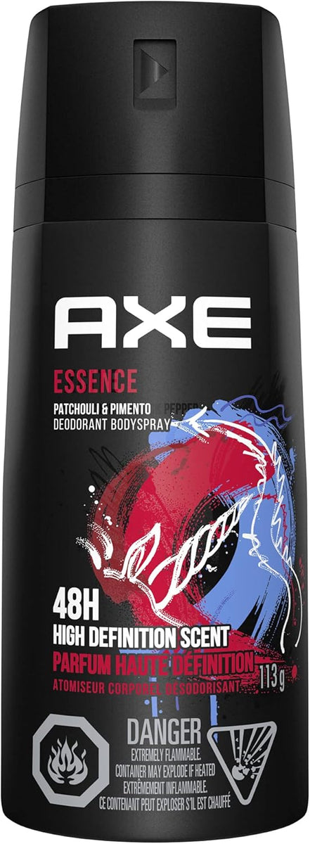 AXE 113g 48h Essence Definition Scent Deodorant Body Spray – Bargain Shark