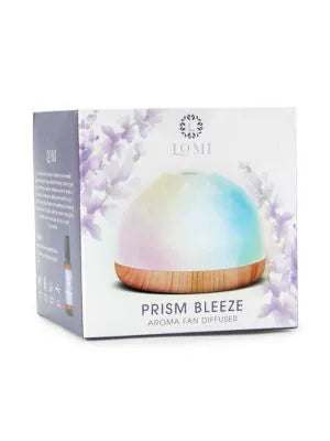 LOMI Wooden Based Prism Breeze Aroma Fan Diffuser – Bargain Shark